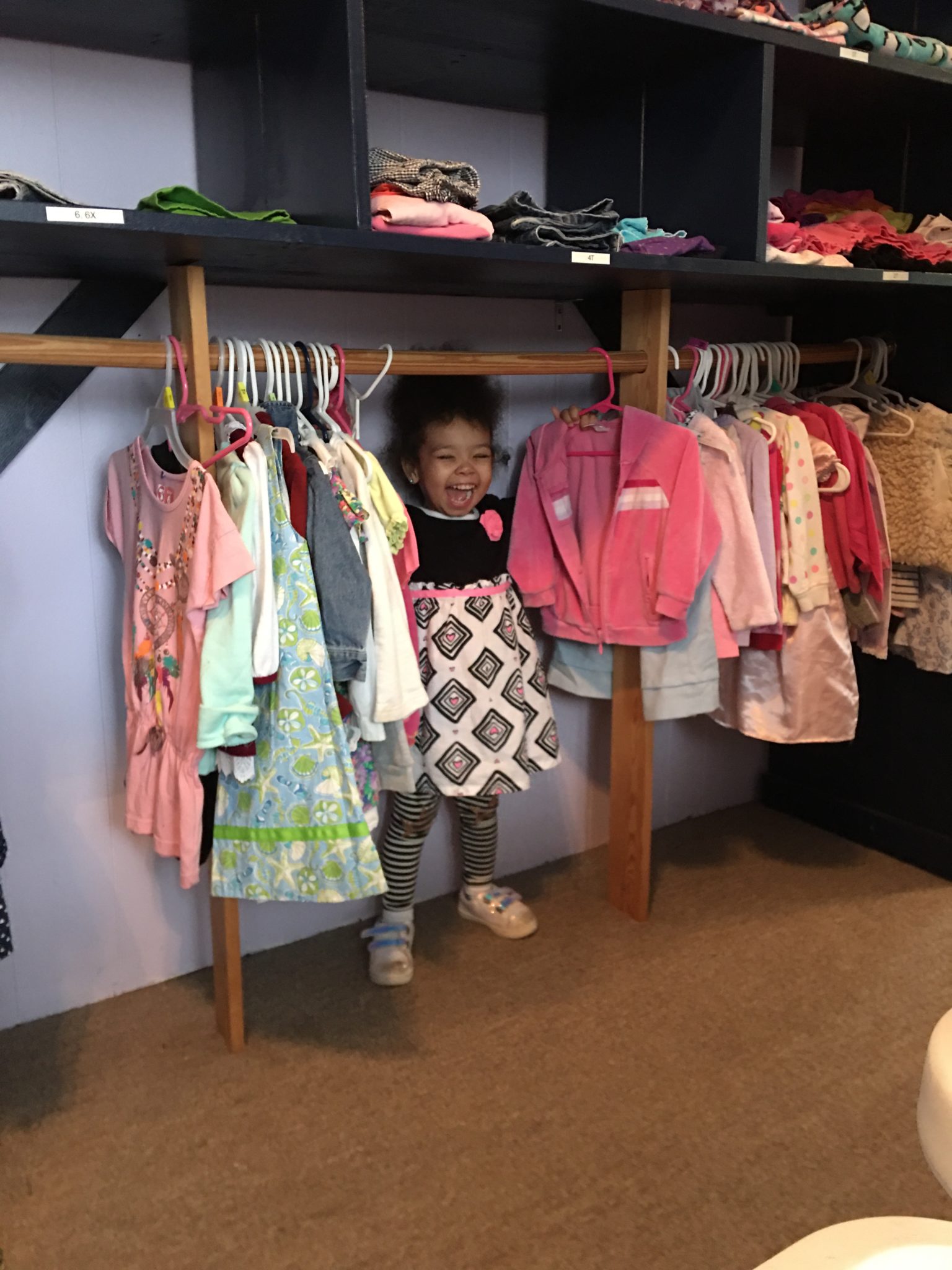 Girl Laughing Clothes Rack – Glenmary Sisters — A Community of Catholic ...